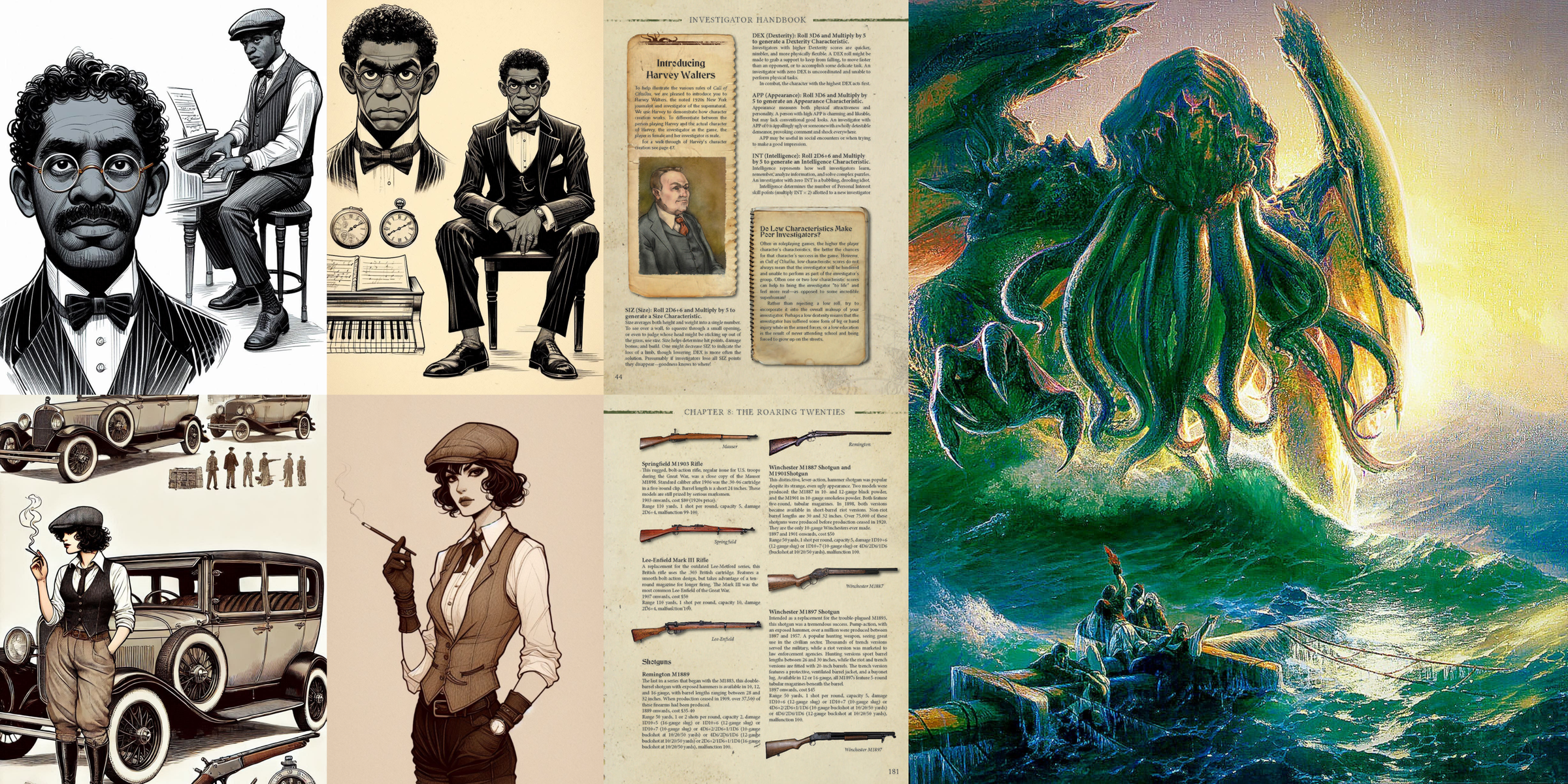 Call of cthulhu one-shots